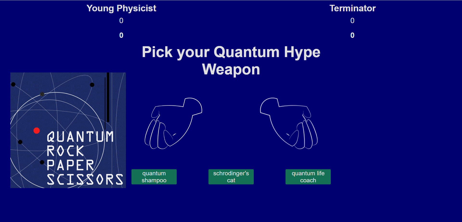 Game: Quantum Rock Paper Scissors – Quantum Games Course