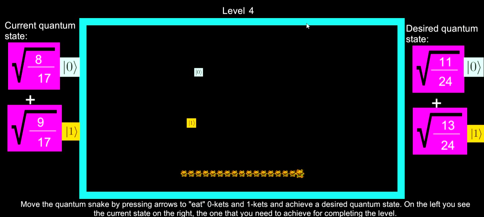 Game: Quantum Snake – Quantum Games Course