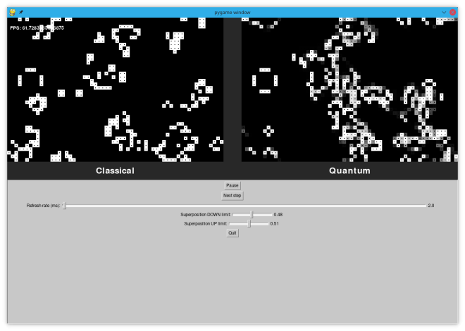 Game: Quantum Game of Life – Quantum Games Course